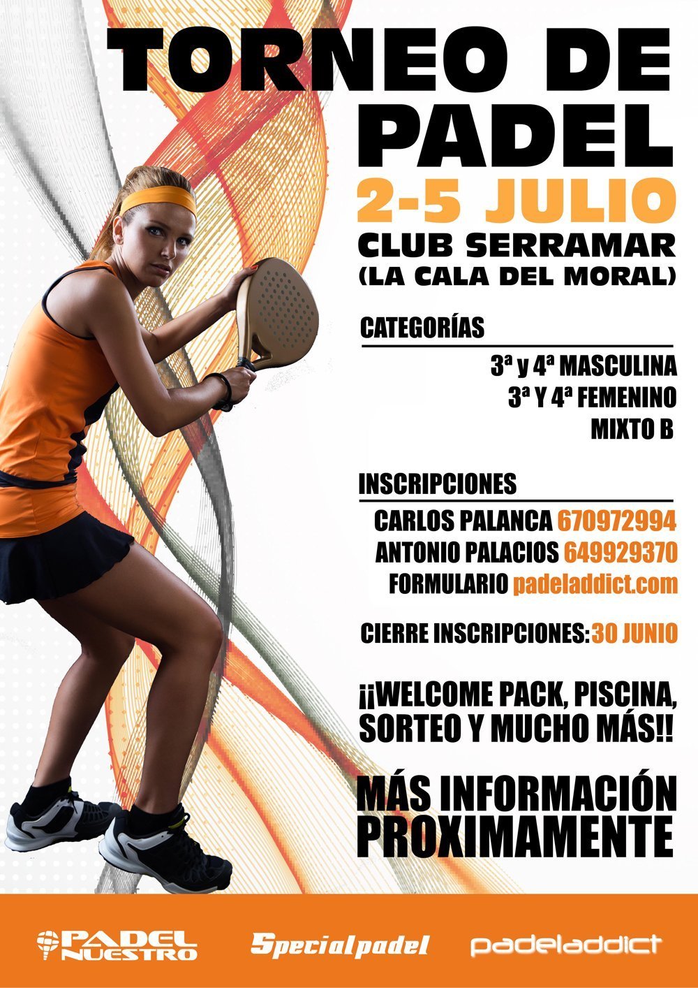 Servicios de padel