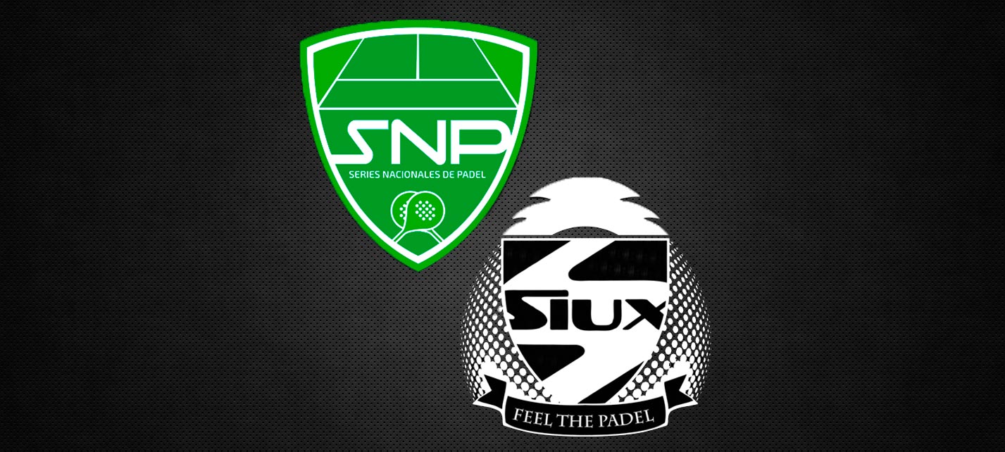 Siux, nuevo patrocinador oficial de las Series Nacionales de Pádel