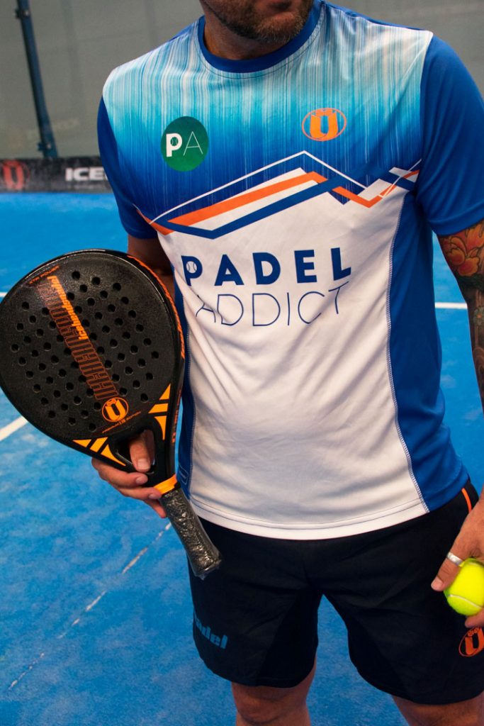 Meet the official shirt Padel Addict by Iceaheadspadel