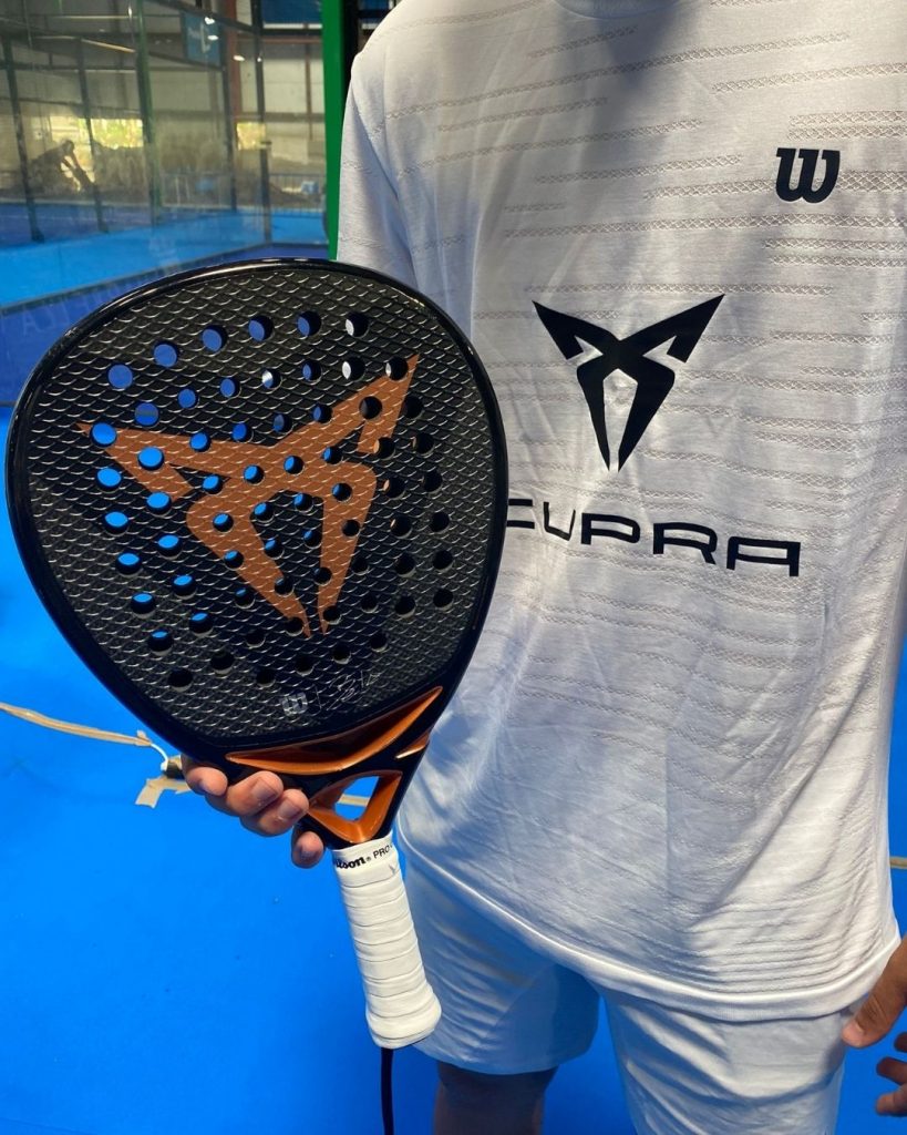 Wilson y CUPRA presentan una colección cápsula de pádel