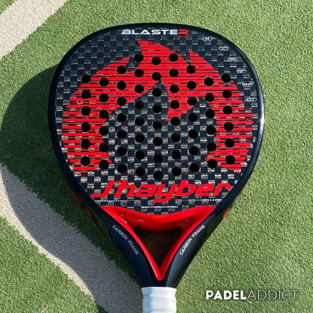 Así es la BLASTER-12K, la nueva pala de pádel de J'hayber