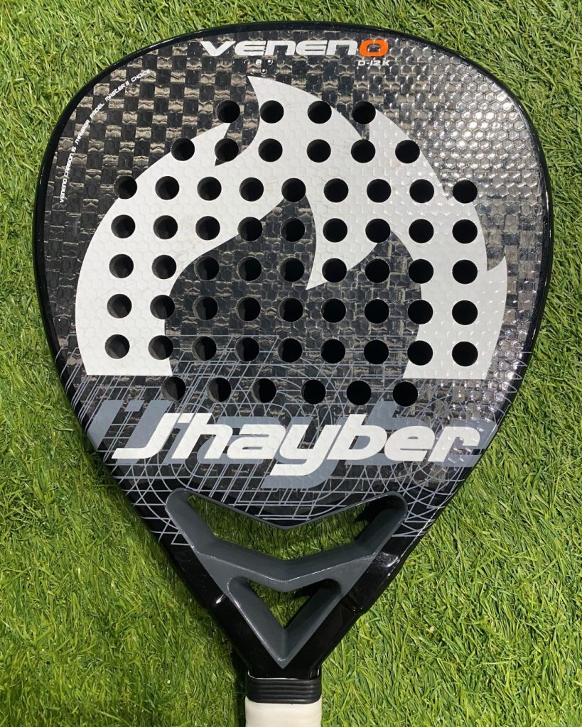 VENENO-12K: así es la última pala de pádel de J'hayber