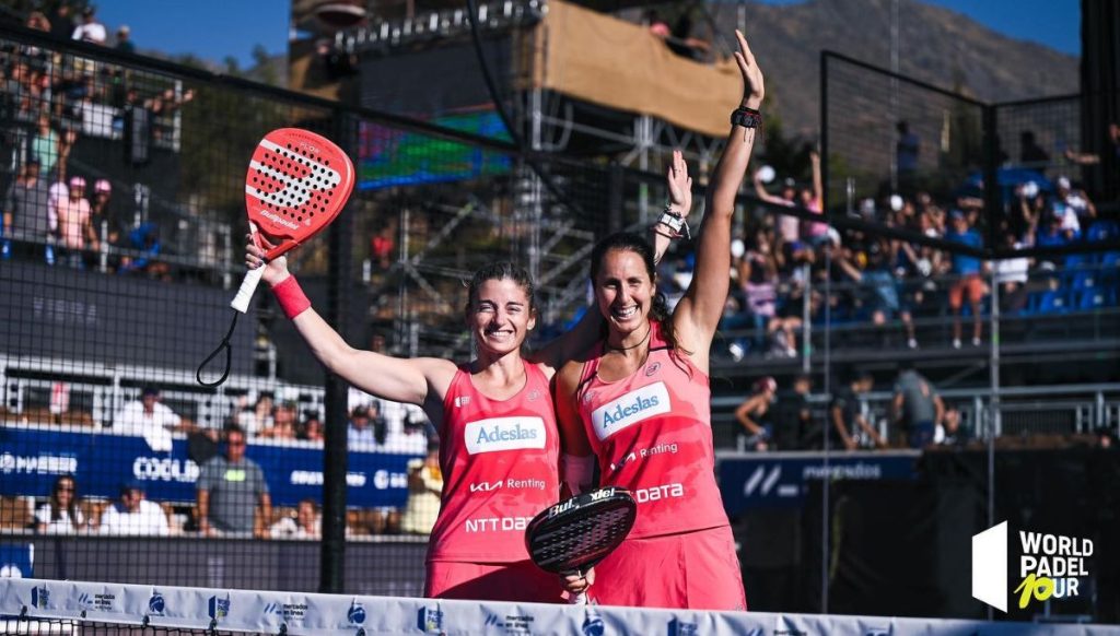 Ale Salazar y Gemma Triay ganan el Chile Padel Open