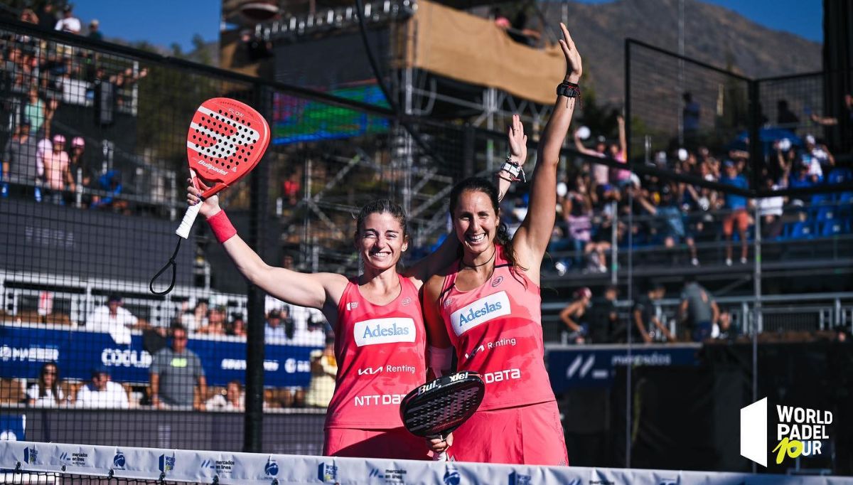 Ale Salazar y Gemma Triay ganan el Chile Padel Open