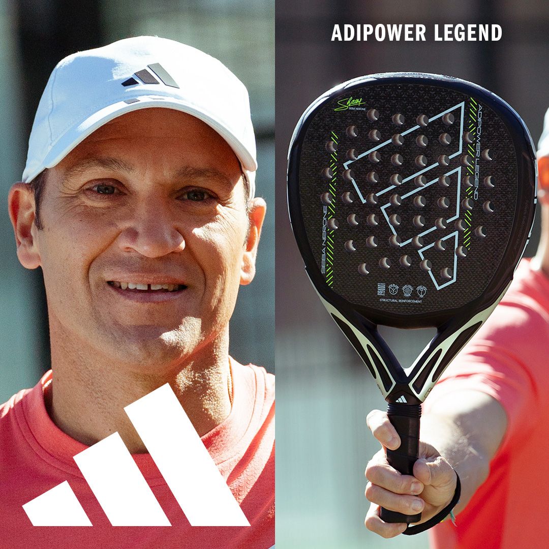 adidas Adipower Legend 2024, la nueva pala de Seba Nerone