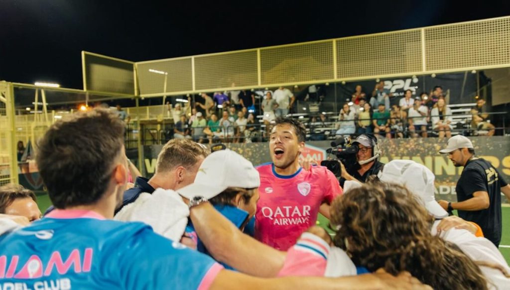 Results of the semifinals of the Pro Padel League in Miami