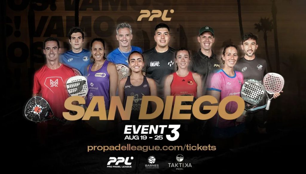 Pro Padel League Event 3: Horarios y dónde ver en directo
