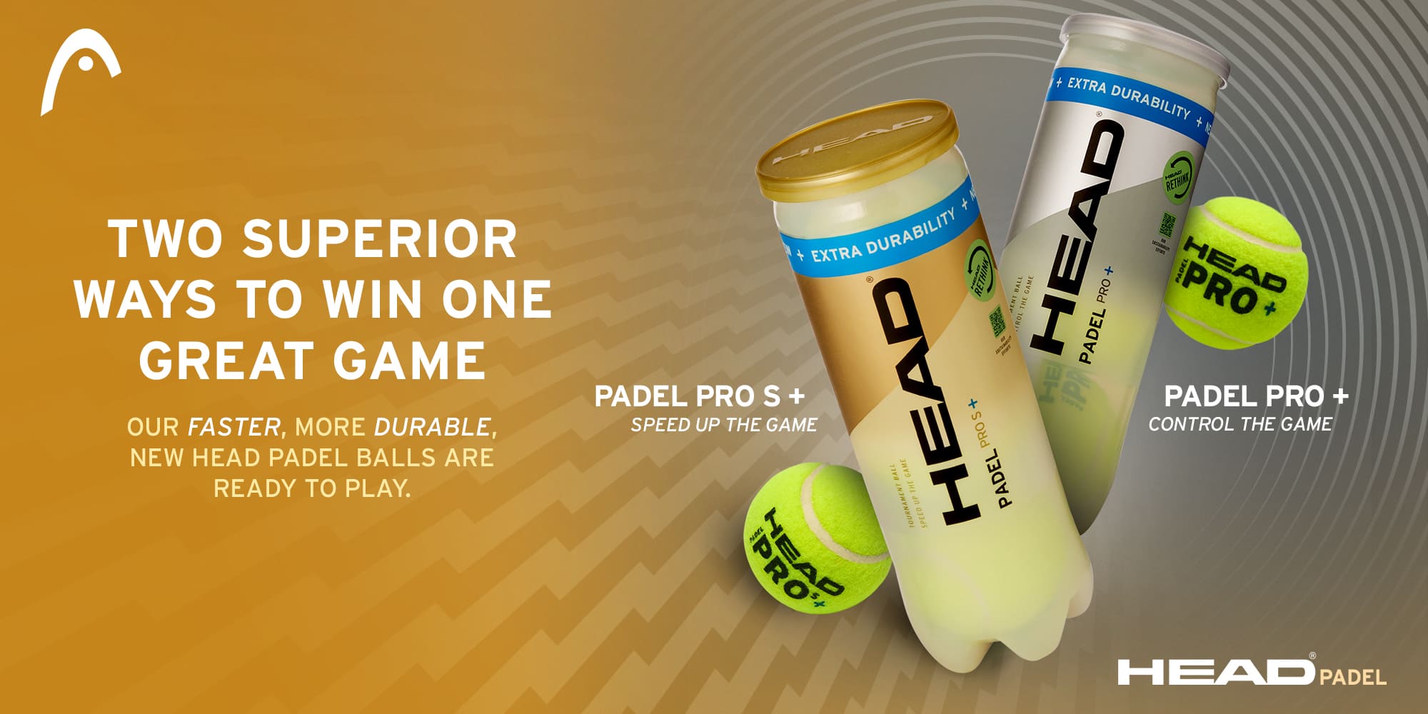 HEAD launches new padel balls, faster and more durable