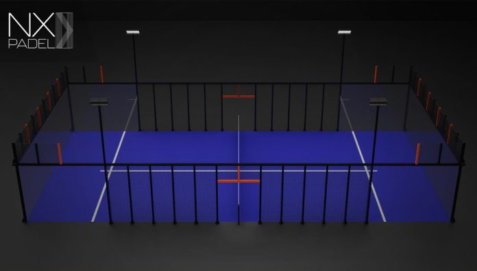 The dimensions of a padel court