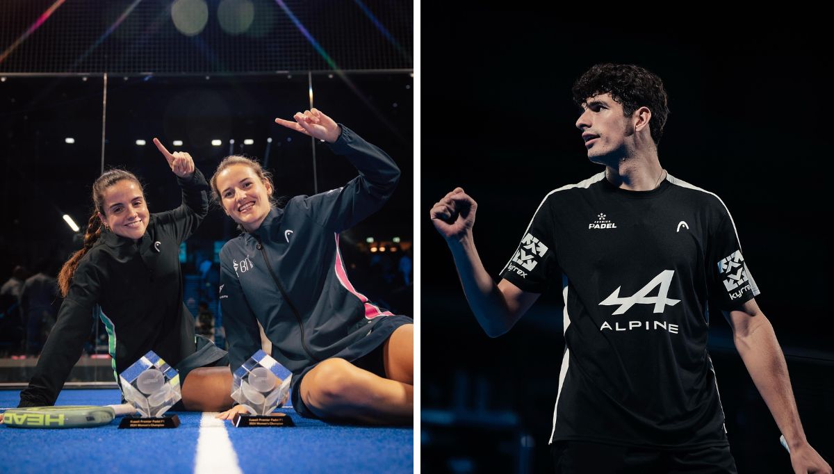 Ari, Paula y Coello: familia de auténticos números 1