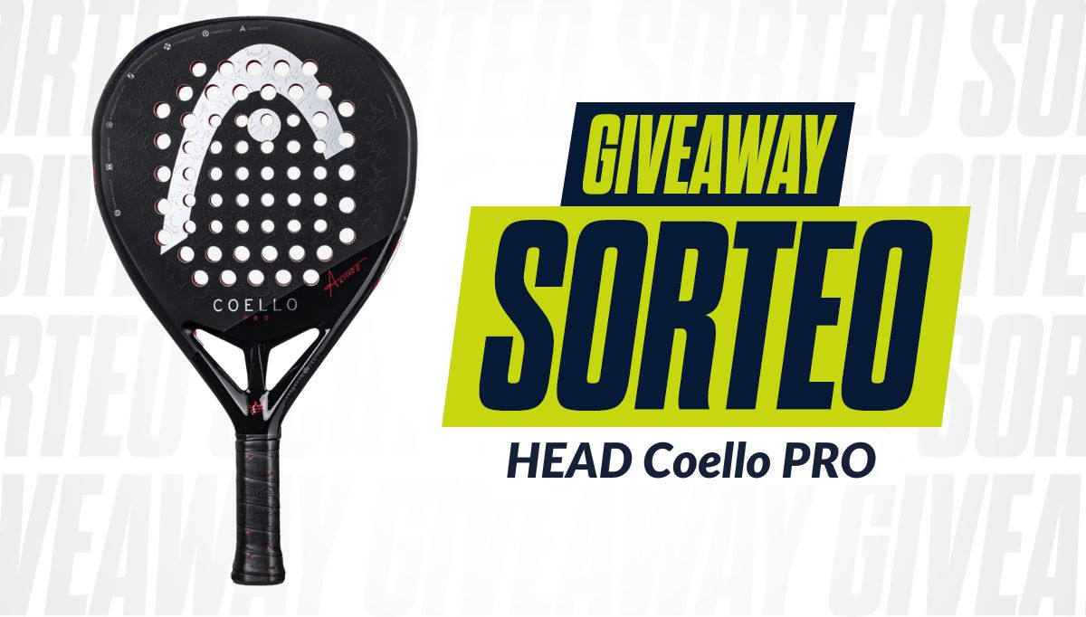 ¡Participa en el sorteo de una pala HEAD Coello Pro!