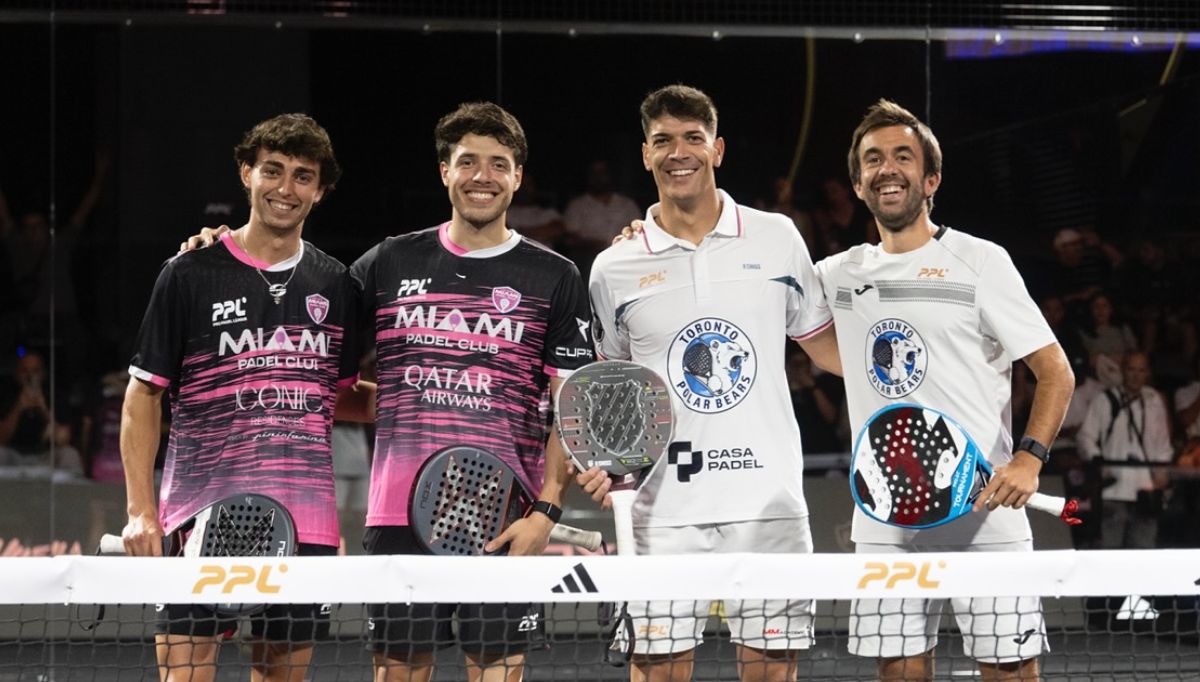 The Pro Padel League 2025 kicked off early this morning in Miami