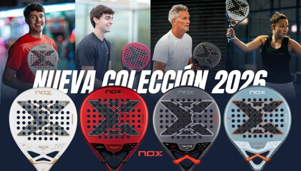 Así son las nuevas palas de pádel de NOX para 2026